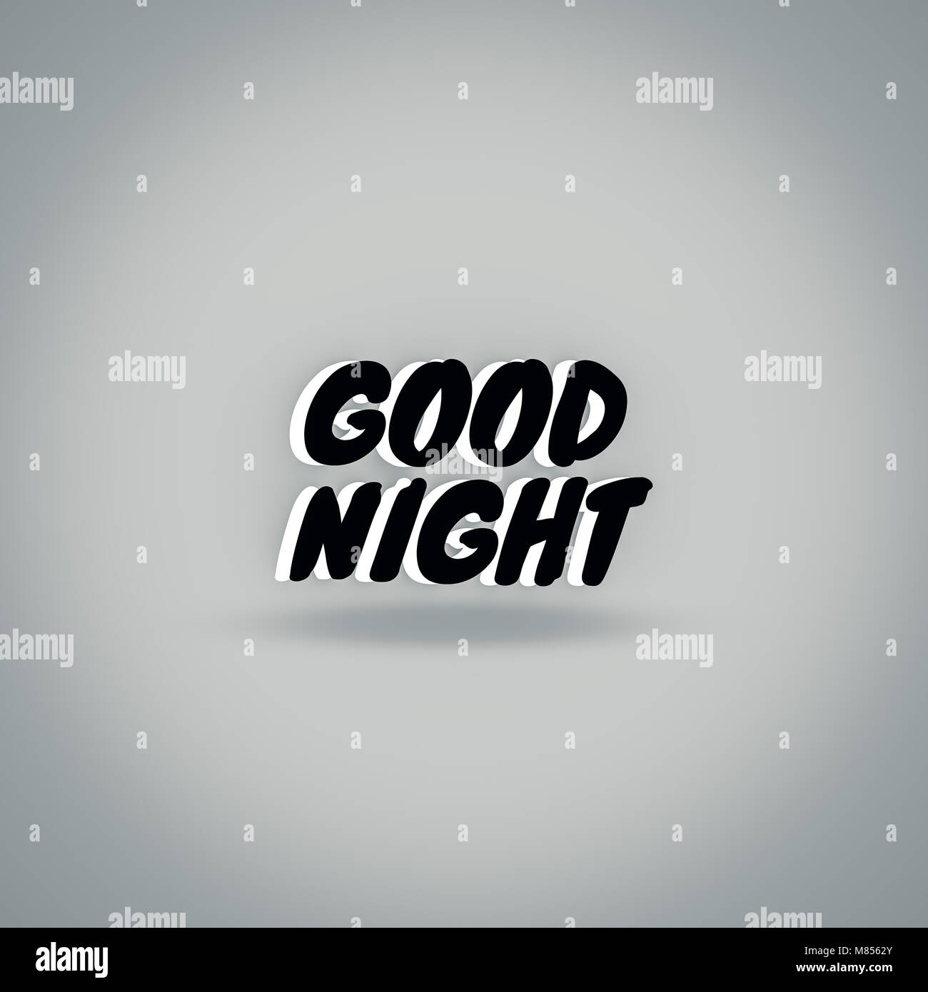 Good night poster hi-res stock photography and images - Alamy