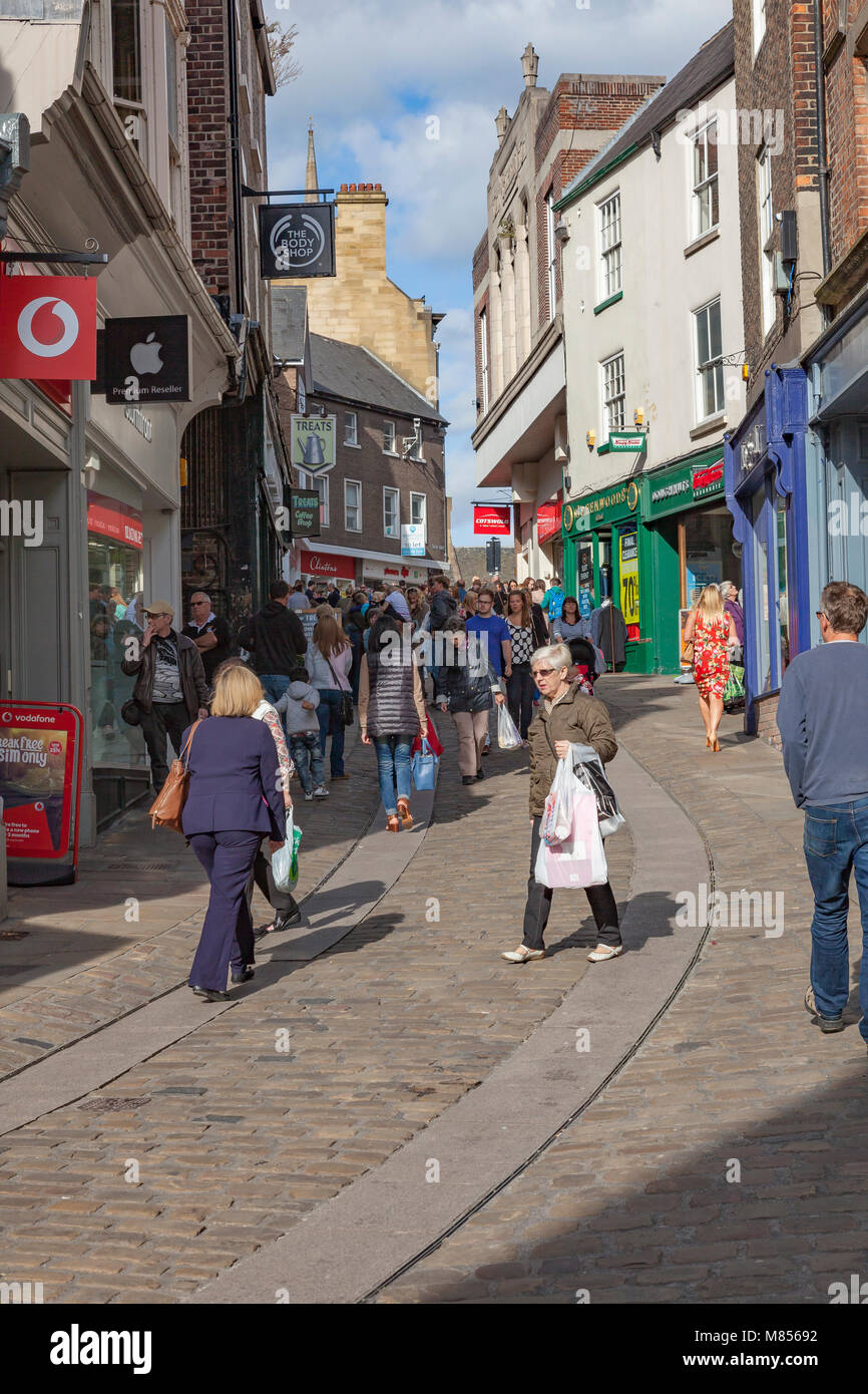 Silver street durham city england hi-res stock photography and images ...