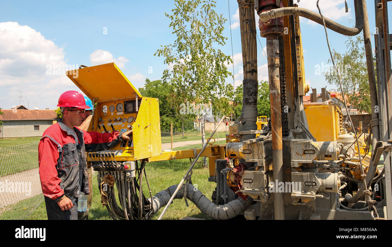 Geothermal well hi-res stock photography and images - Alamy