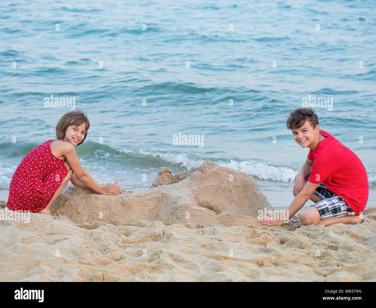 Brother sister hi-res stock photography and images - Alamy