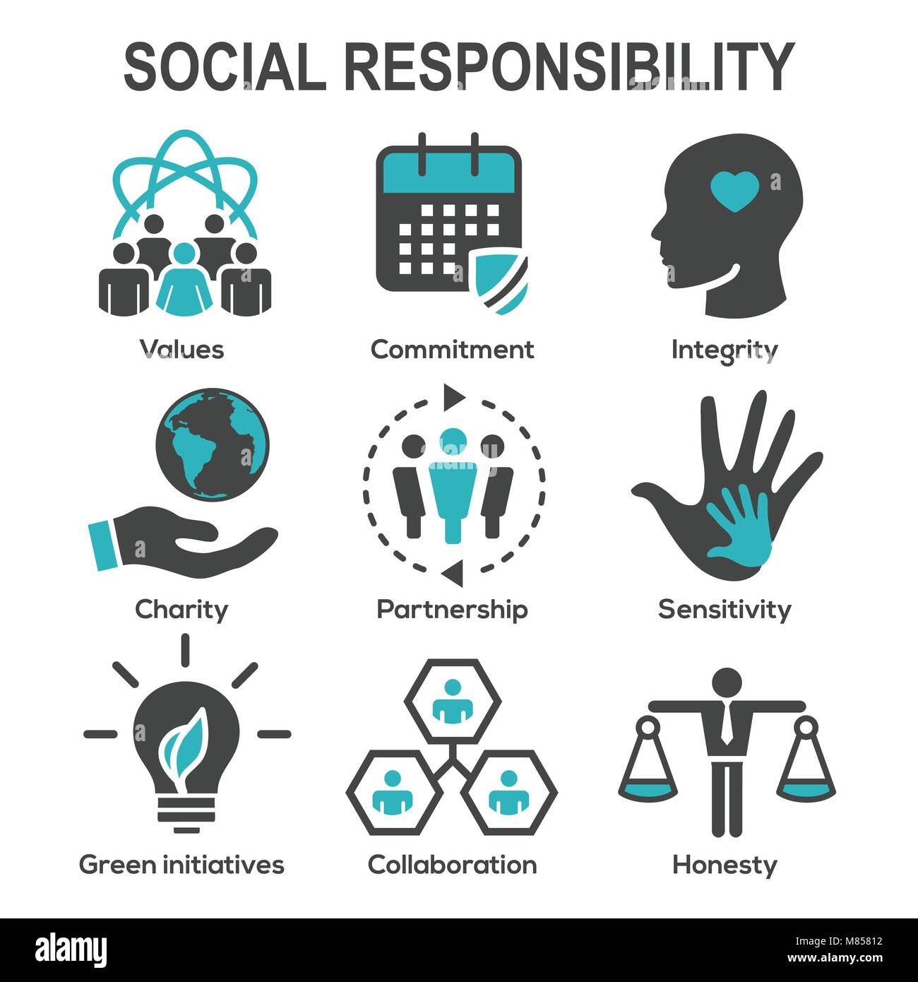 Social Responsibility Icon