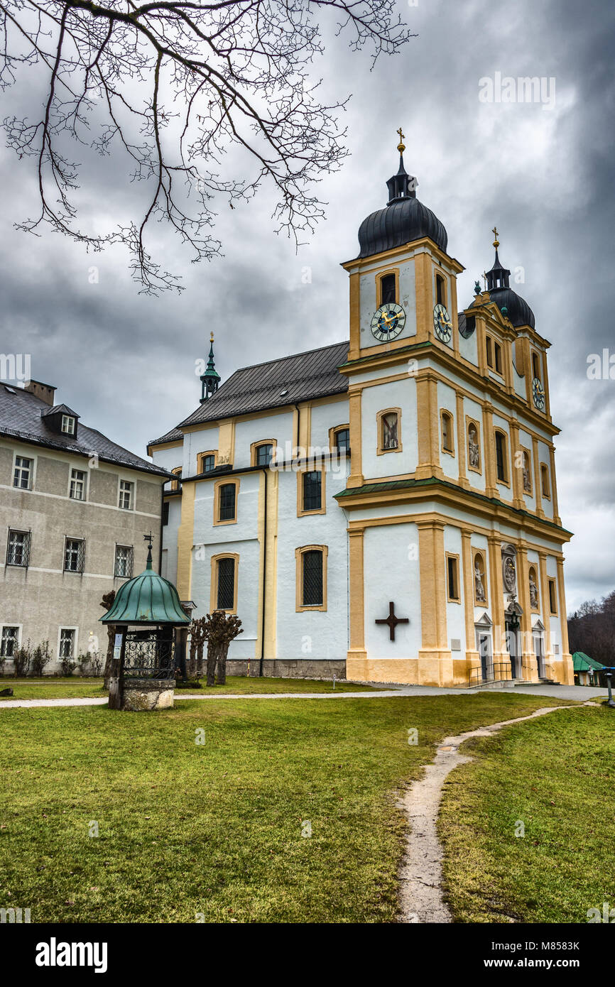 Pilgrimage church Maria Plain on Plainberg in Bergheim, Salzburg Stock ...