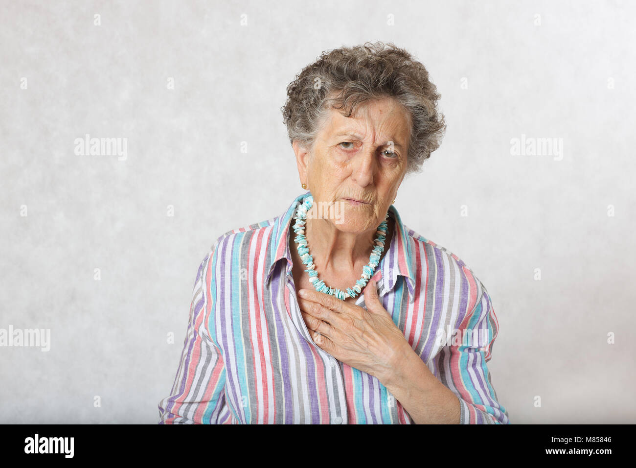 Suffocation woman hi-res stock photography and images - Alamy