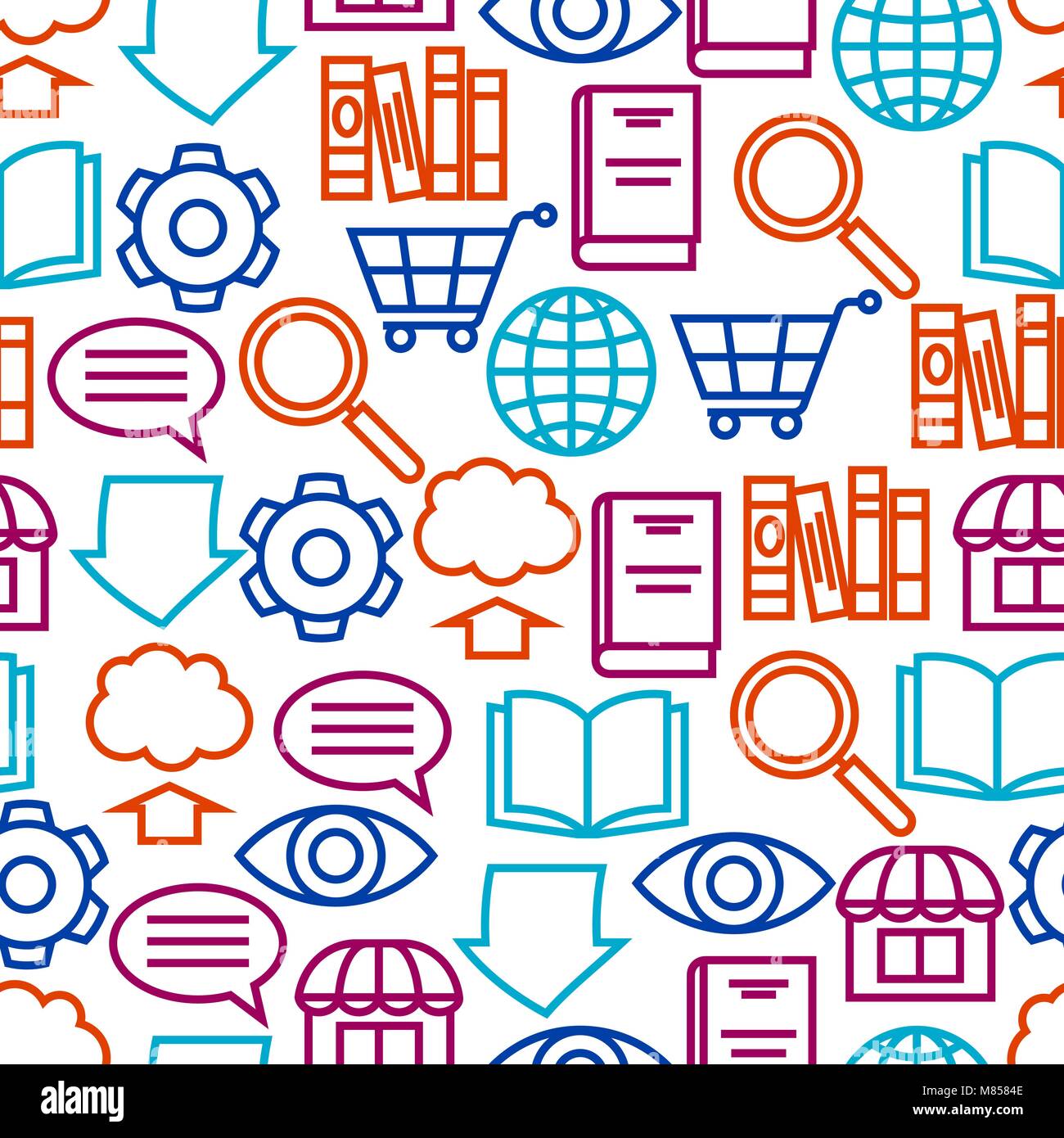 Digital library background hi-res stock photography and images - Alamy