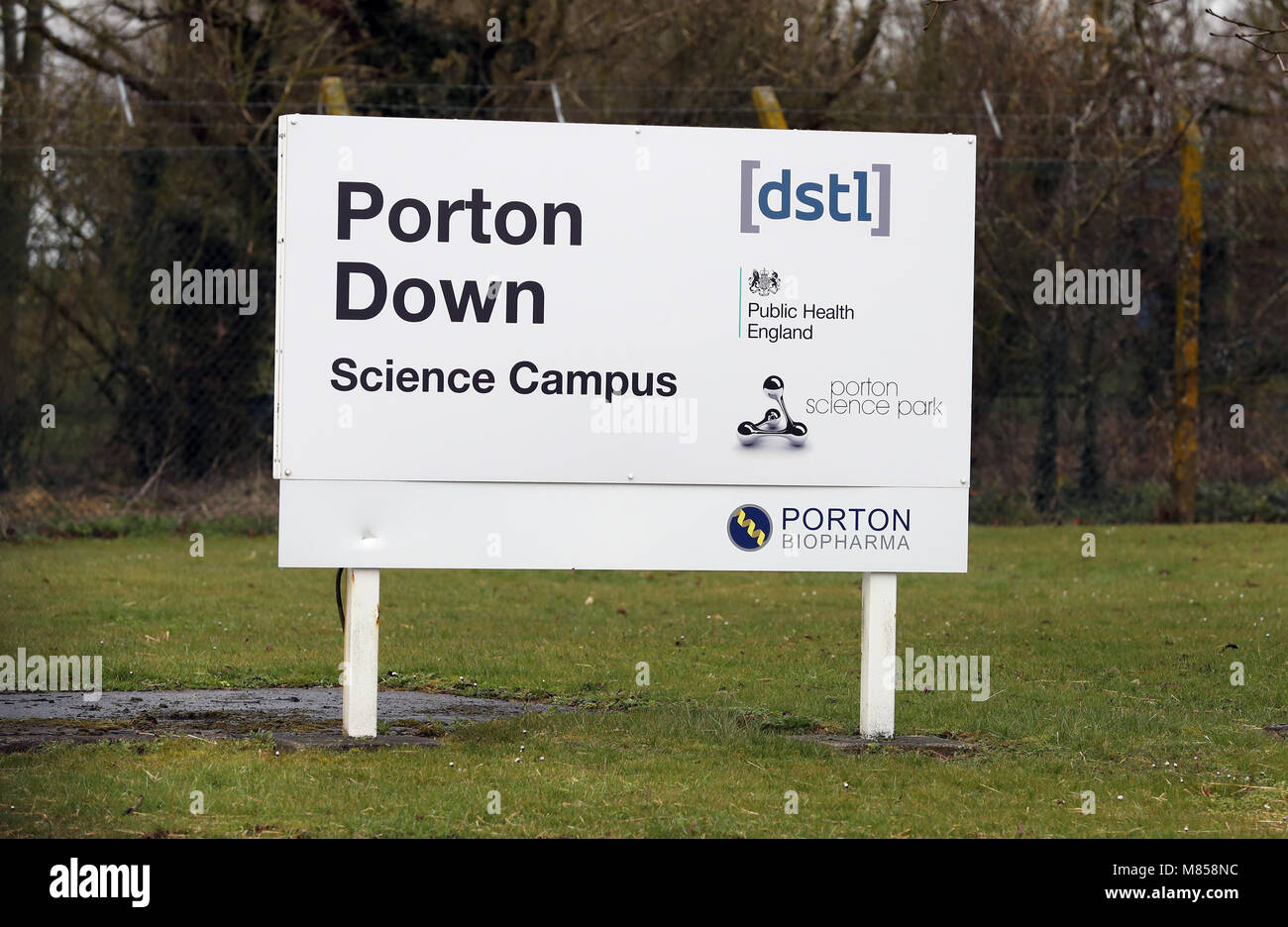 Technology Laboratory Dstl Porton Down High Resolution Stock ...