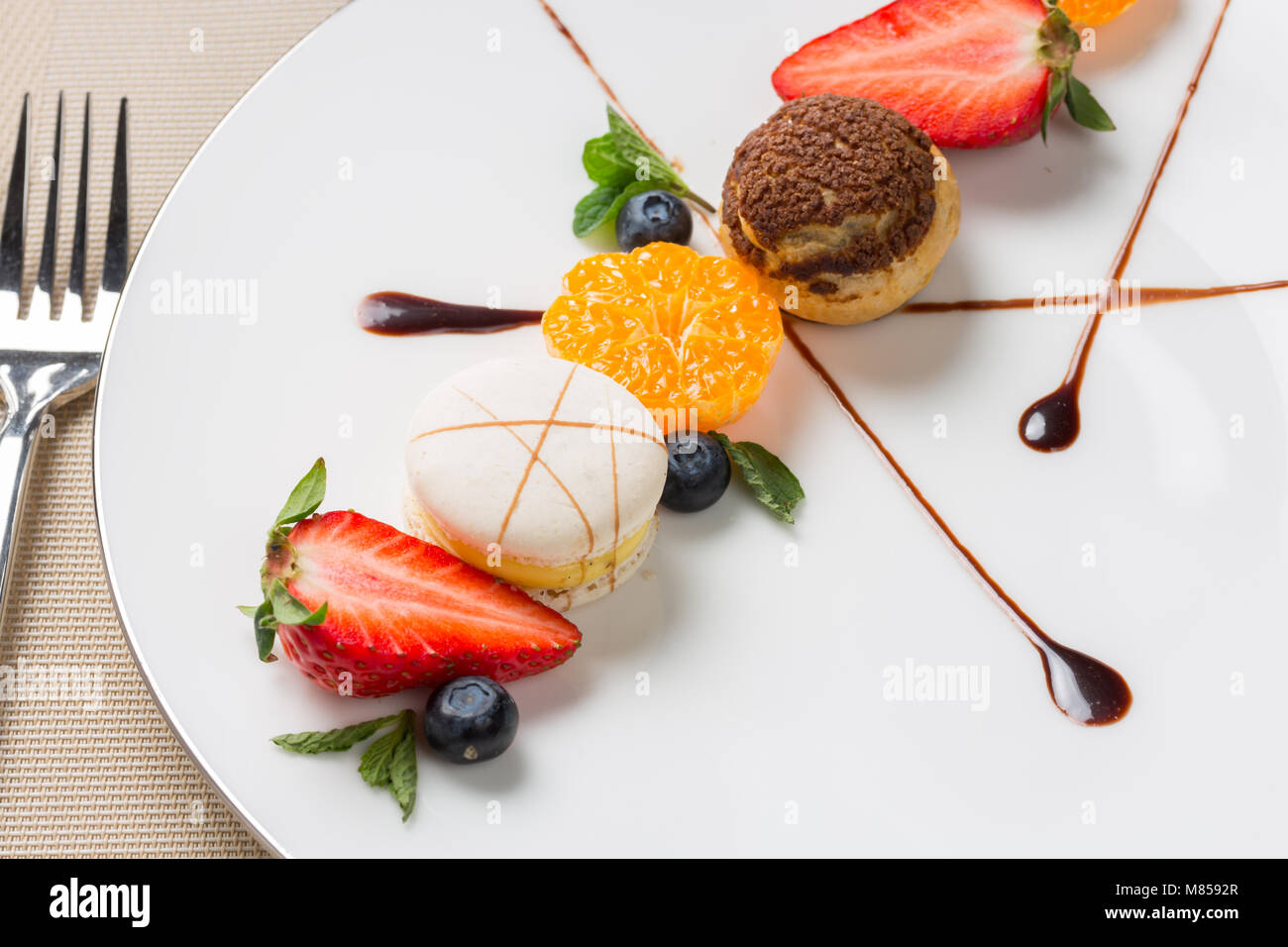 The view of French food Stock Photo - Alamy