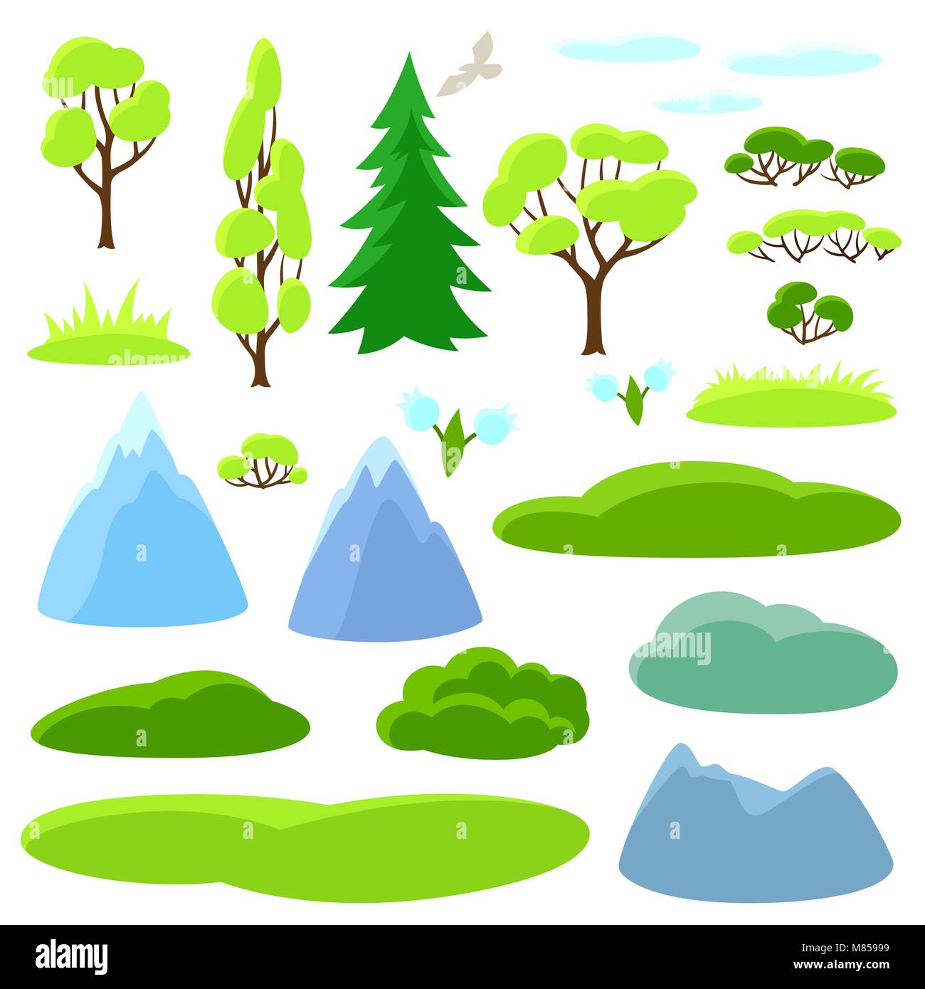 Seasonal spring Stock Vector Images - Alamy