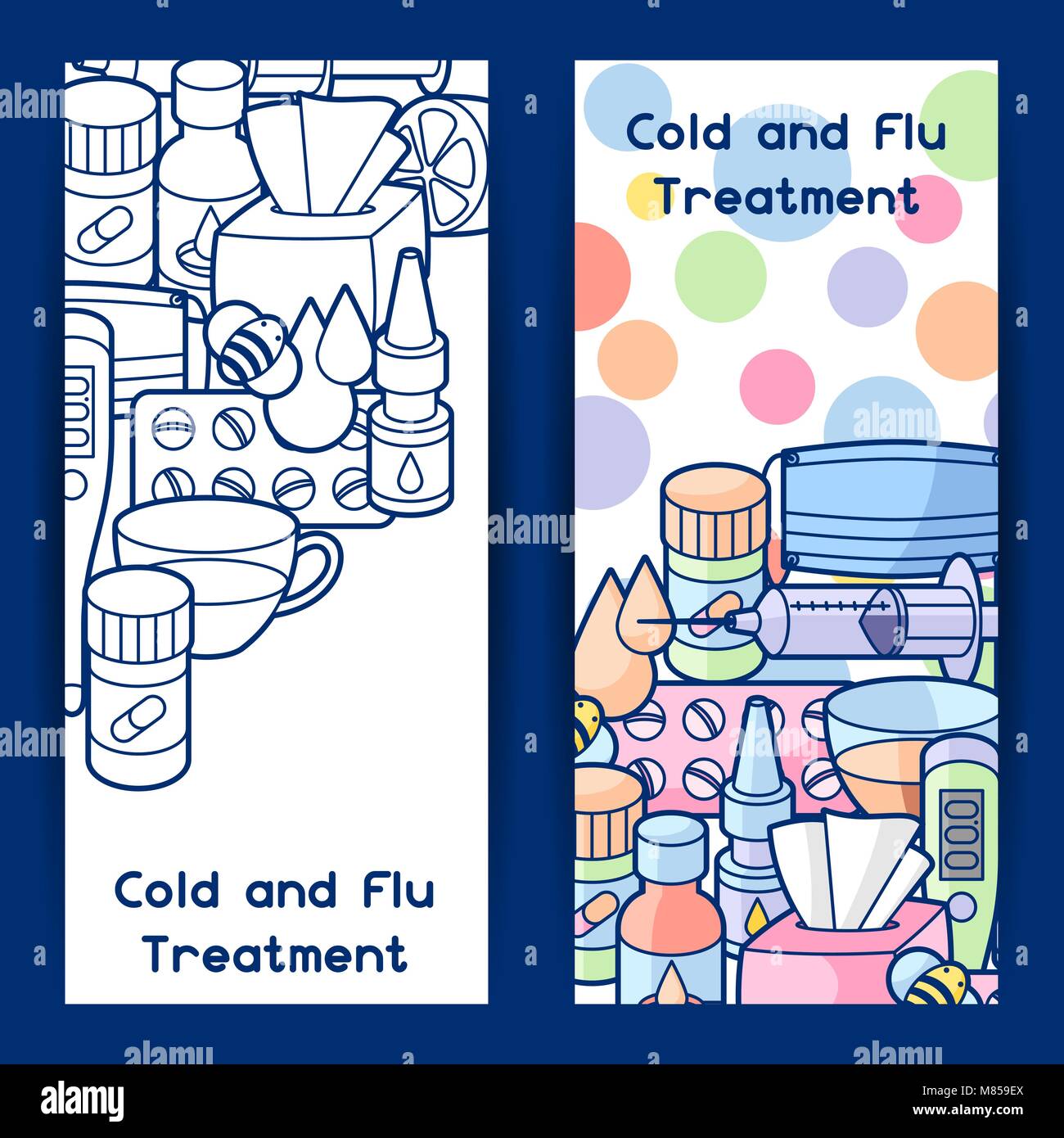 Nose and throat protection Stock Vector Images - Alamy