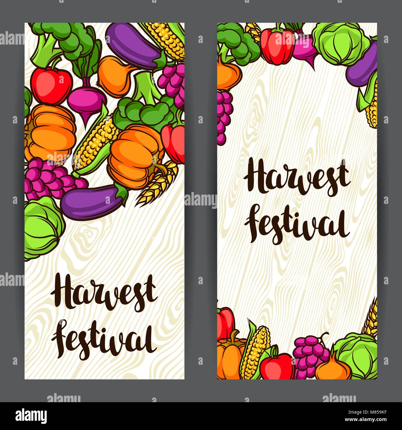 Food festival fruit Stock Vector Images - Alamy
