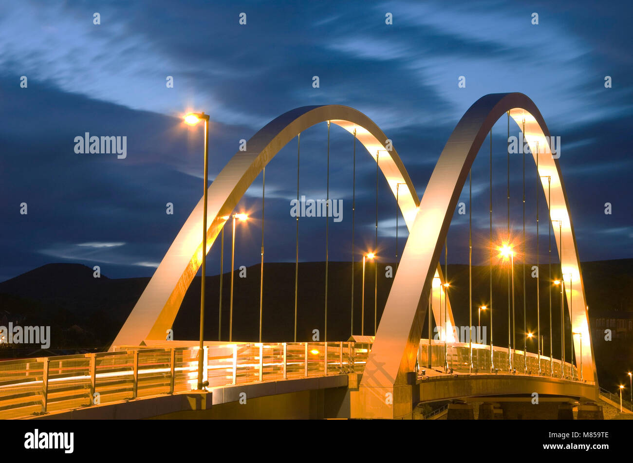 Rheola Bridge, Porth, Rondda Valley, Wales, UK Stock Photo - Alamy