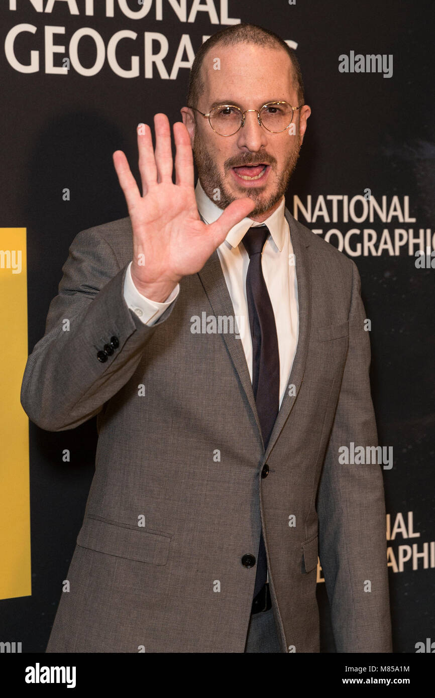 New York, United States. 14th Mar, 2018. Darren Aronofsky attends ...