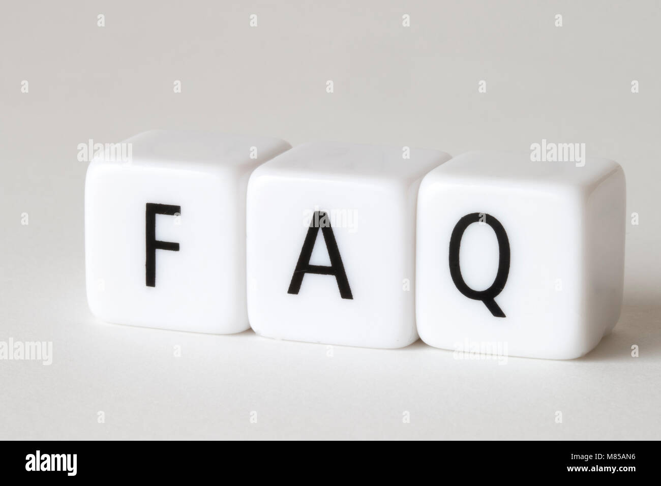 Faq alphabet hi-res stock photography and images - Alamy