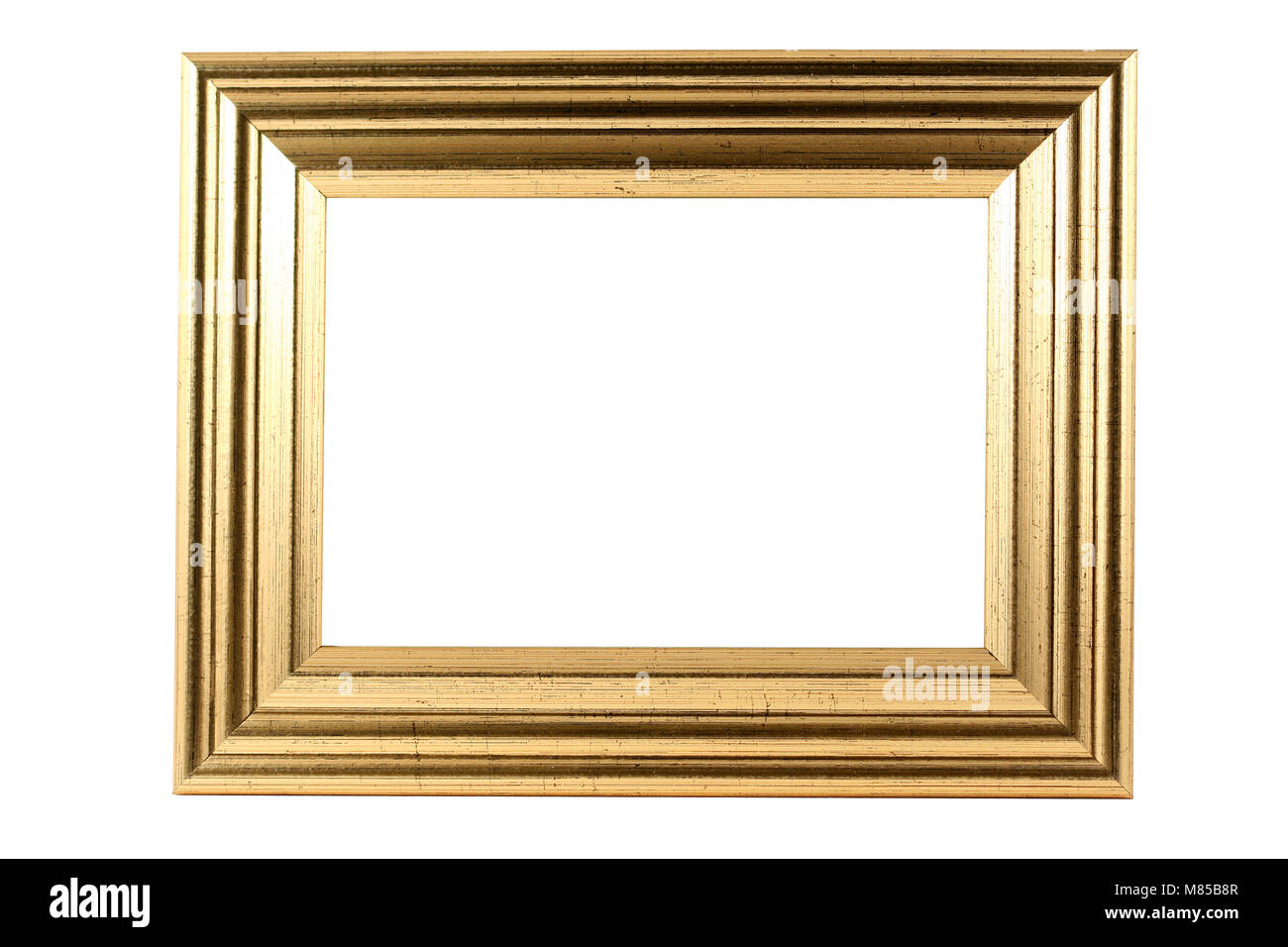 A Isolated Empty picture frame Stock Photo - Alamy