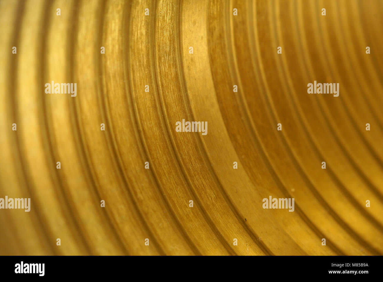 A Inside a tin can macro background Stock Photo - Alamy