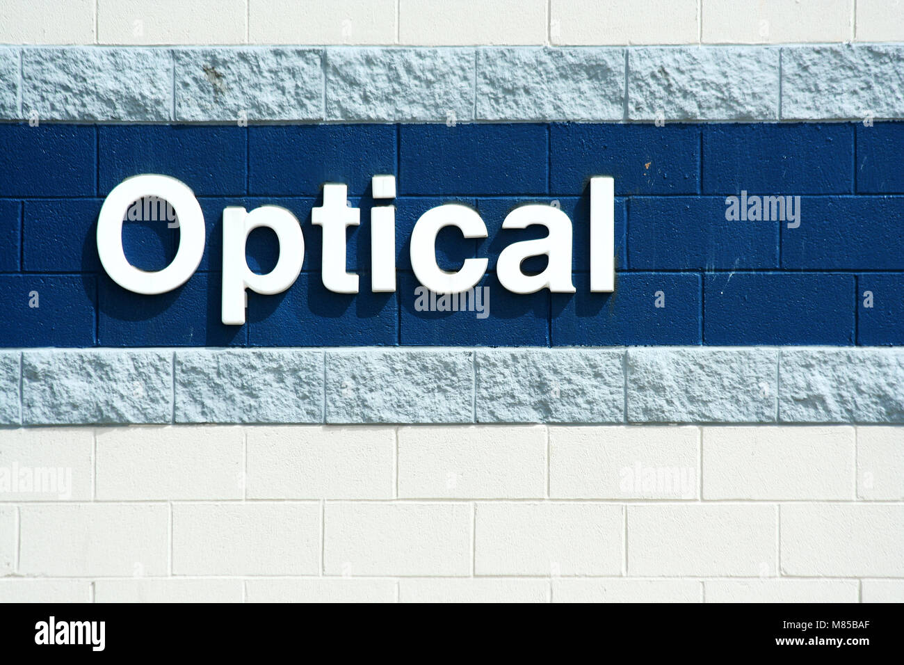 Optical sign hi-res stock photography and images - Alamy