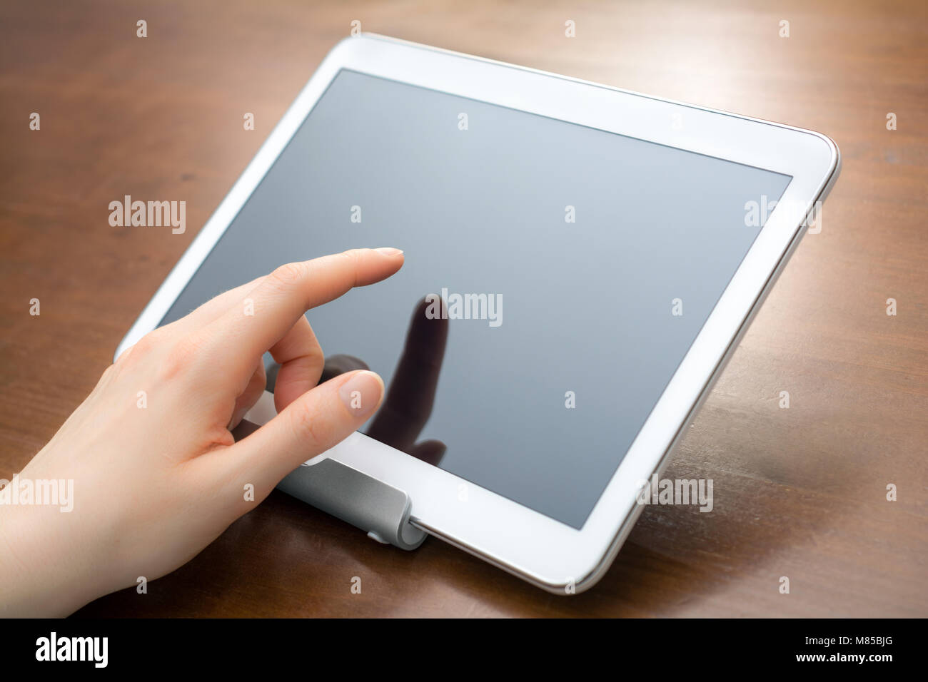 Female finger shadow hi-res stock photography and images - Alamy