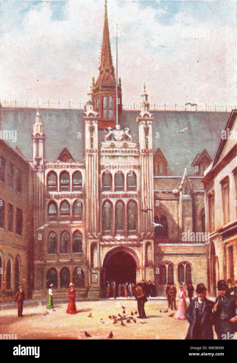 Guildhall, London, England, Circa 1905 Stock Photo - Alamy