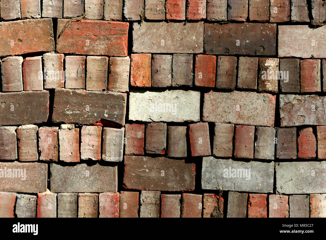 A Old brick background image Stock Photo - Alamy