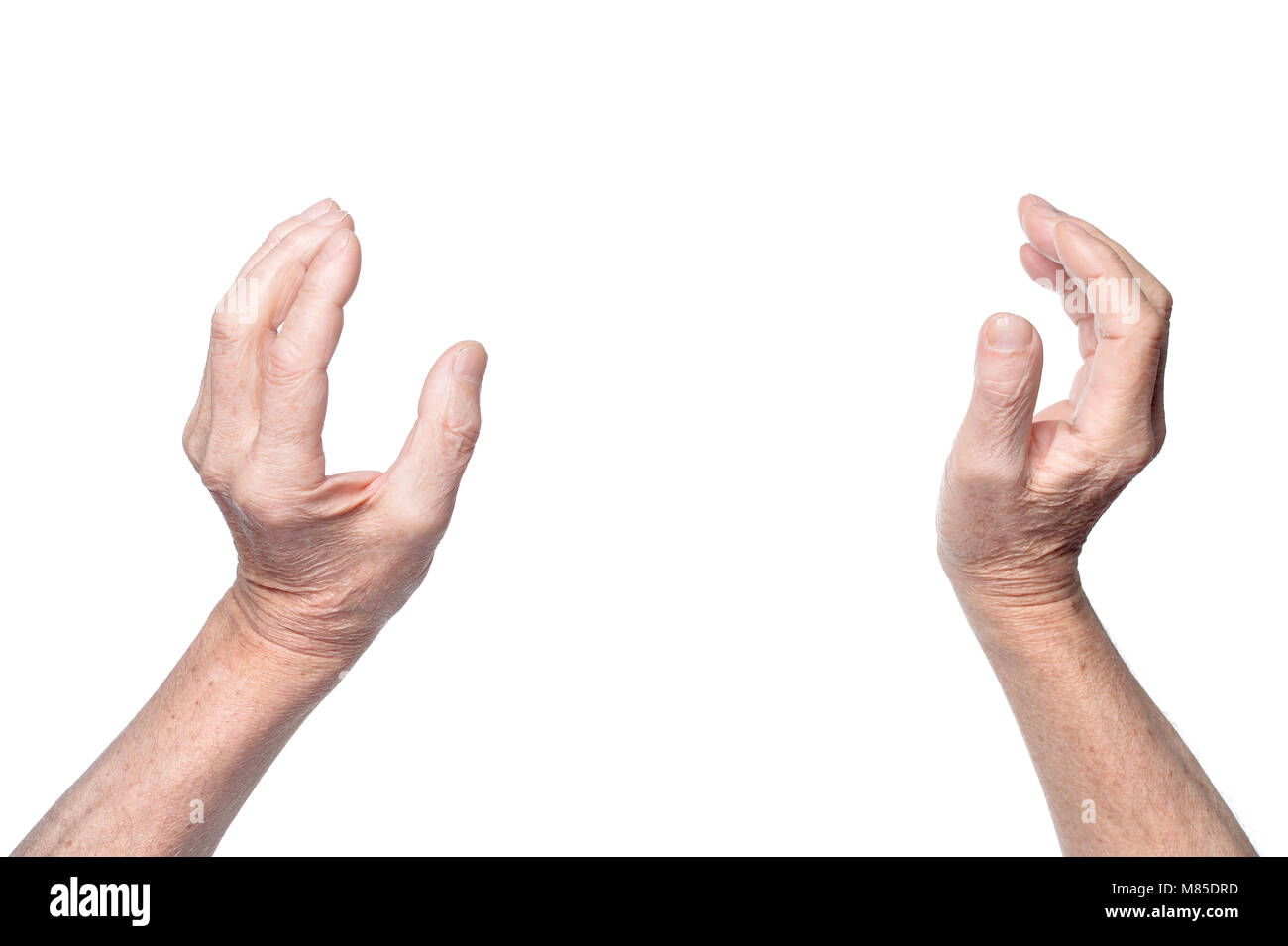 Hands of senior woman Stock Photo - Alamy