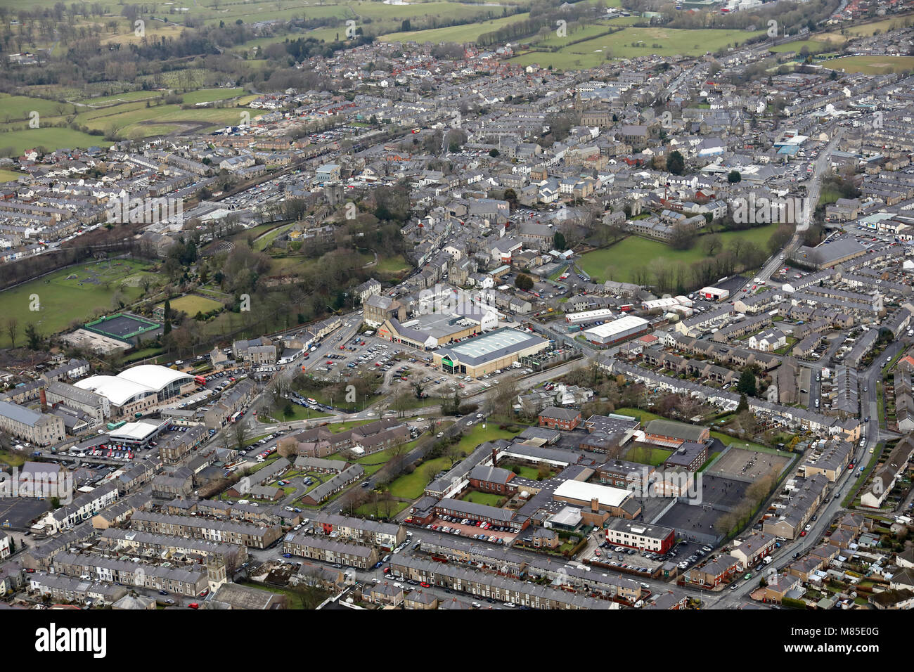 Clitheroe town centre hi-res stock photography and images - Alamy