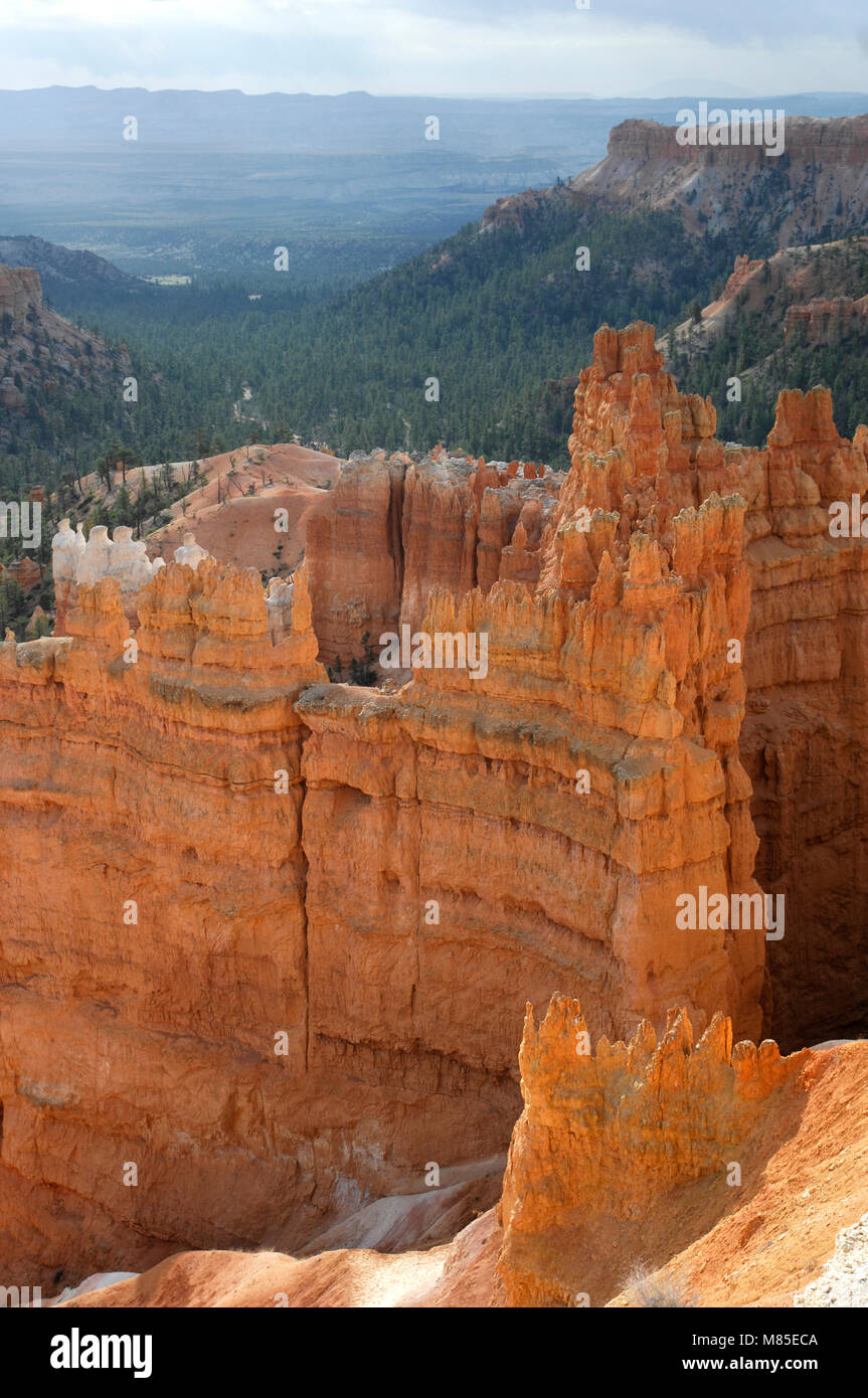 Famous for its spires, known as “hoodoos,” Bryce Canyon National Park ...