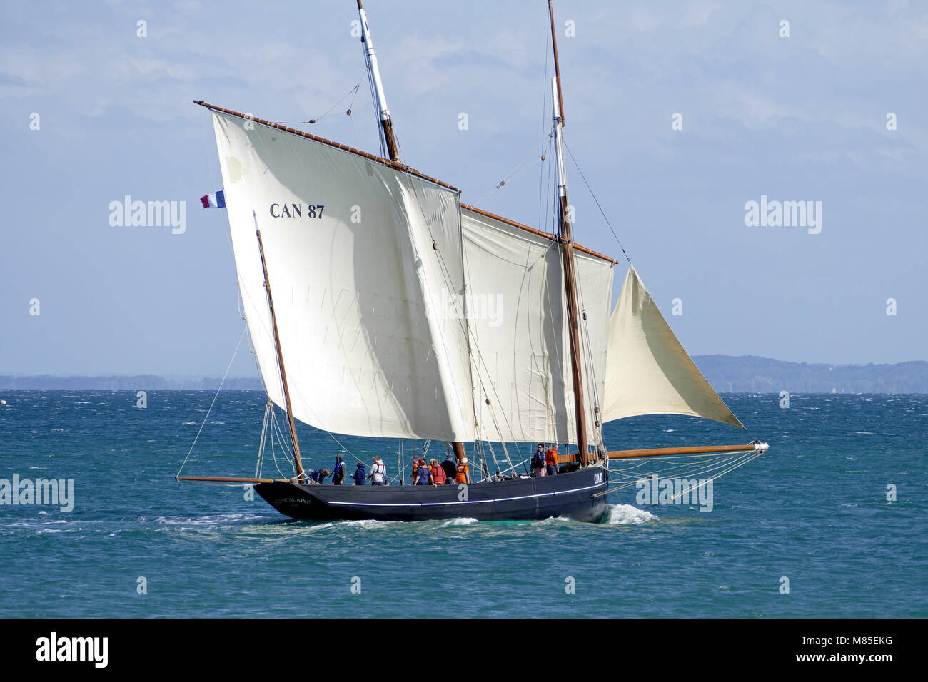 Traditional breton boat hi-res stock photography and images - Alamy