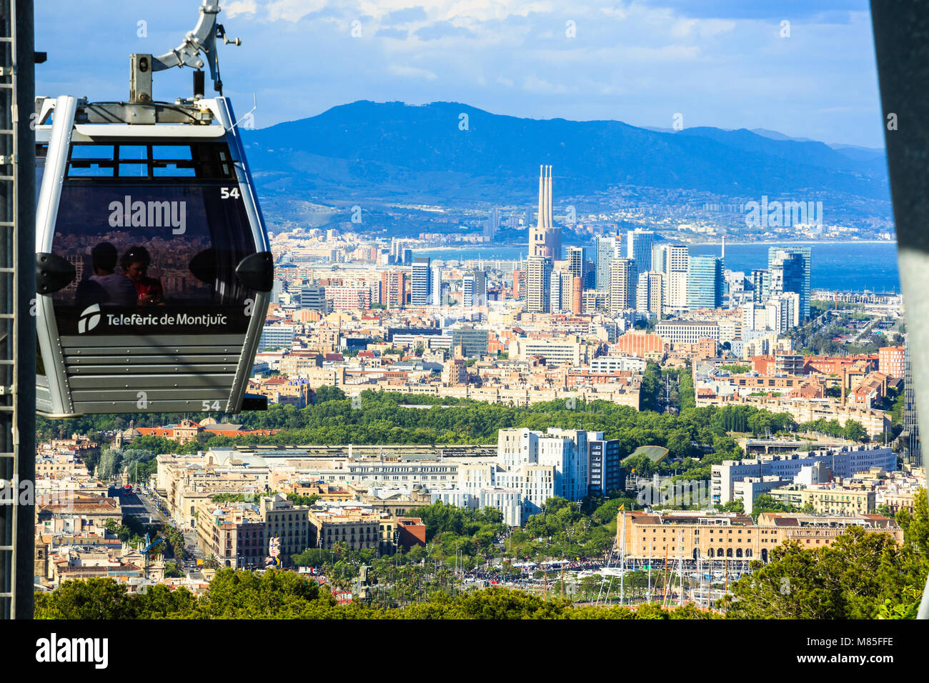 Funicular barcelona hi-res stock photography and images - Alamy