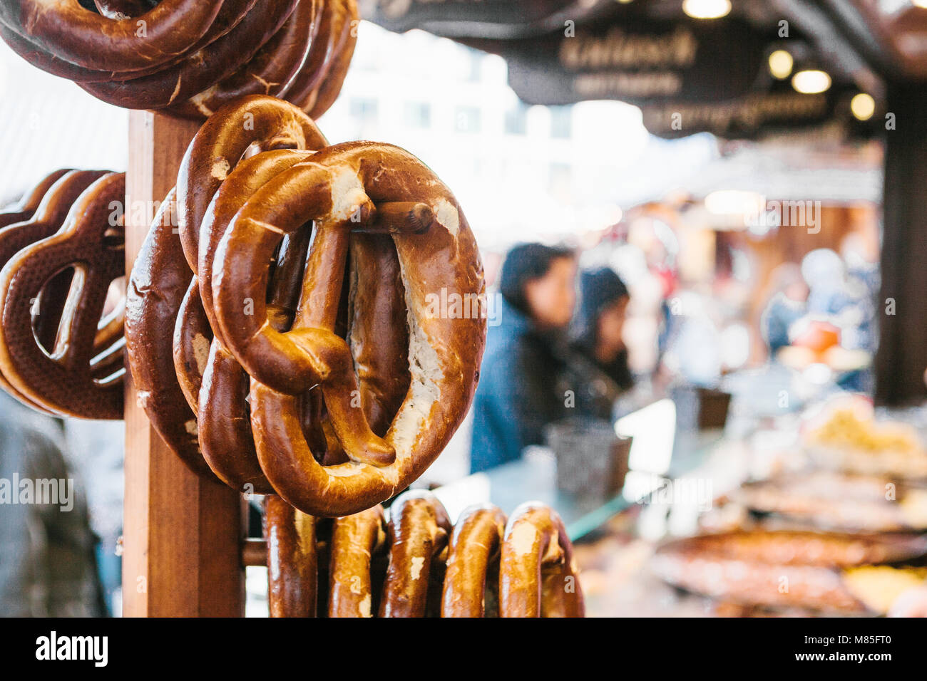 Celebration of the famous German beer festival Oktoberfest. Traditional ...