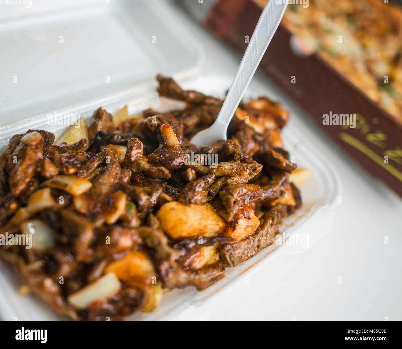 Chicken And Chips Takeaway High Resolution Stock Photography and Images ...