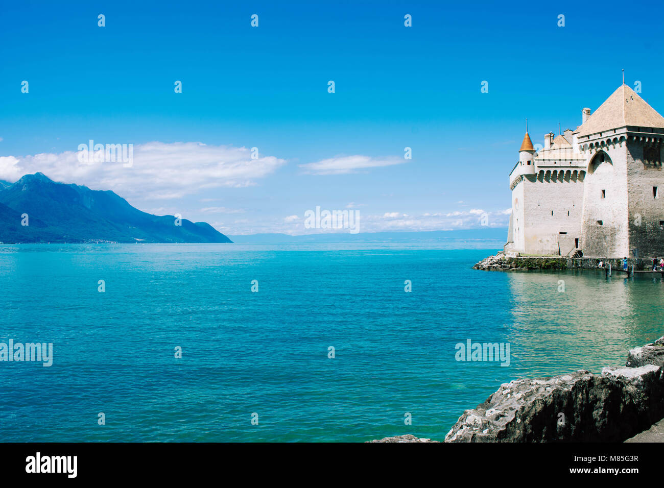 Fort de chillon hi-res stock photography and images - Alamy