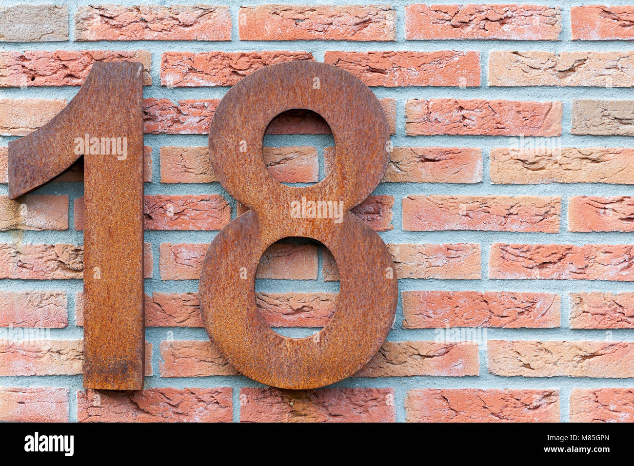 Number eighteen hi-res stock photography and images - Alamy