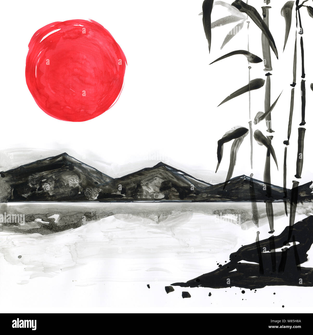 Japanese Bamboo Drawings