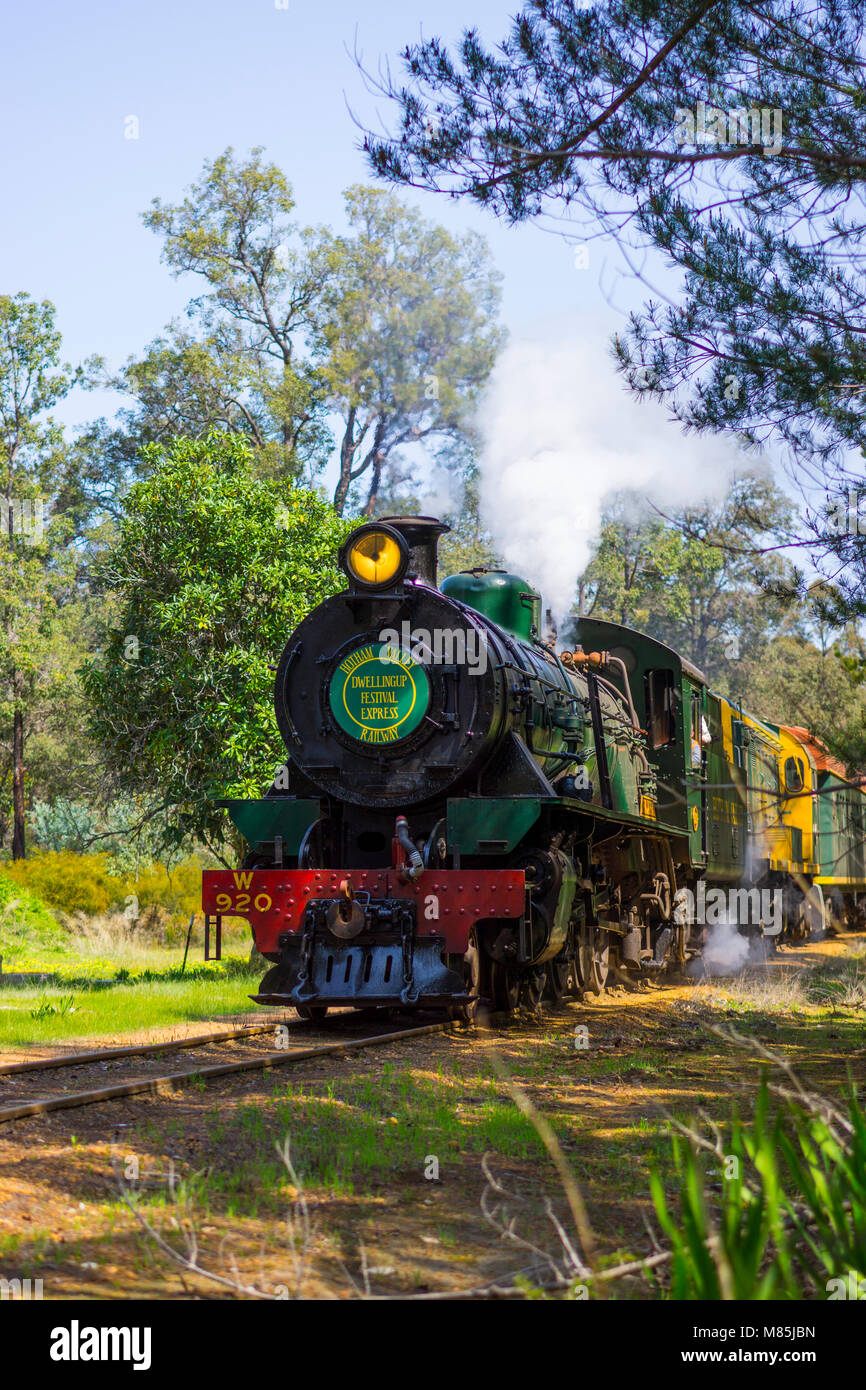 Hotham Valley Tourist Railway, Dwellingup, Western Australia Stock ...