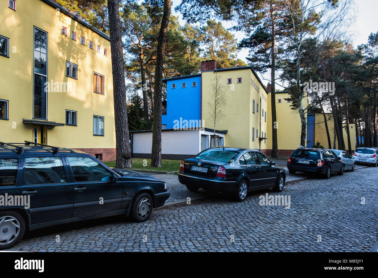 Berlin, Zehlendorf.Onkel Toms Hütte housing estate, modern housing ...