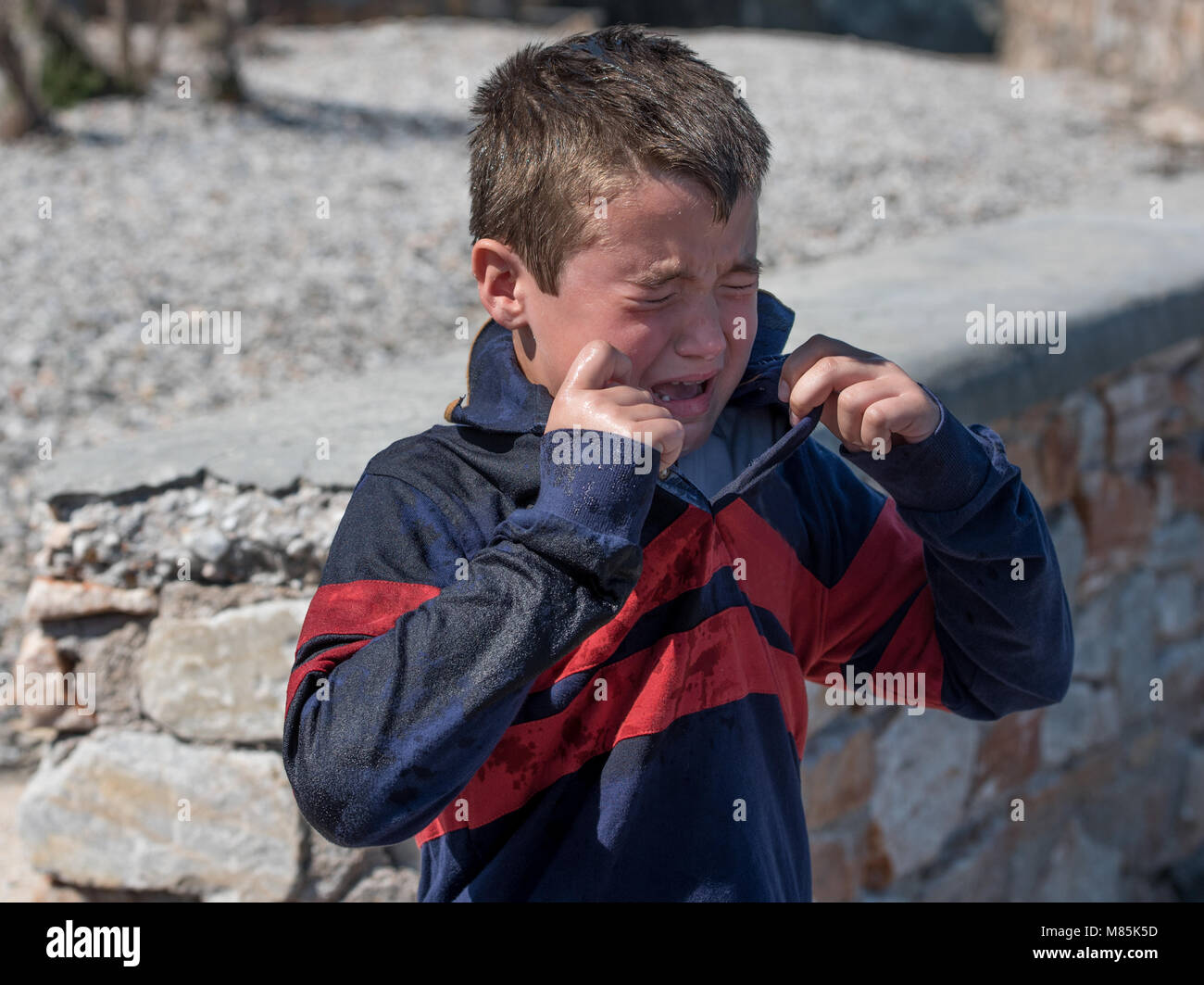 Cry scary hi-res stock photography and images - Alamy