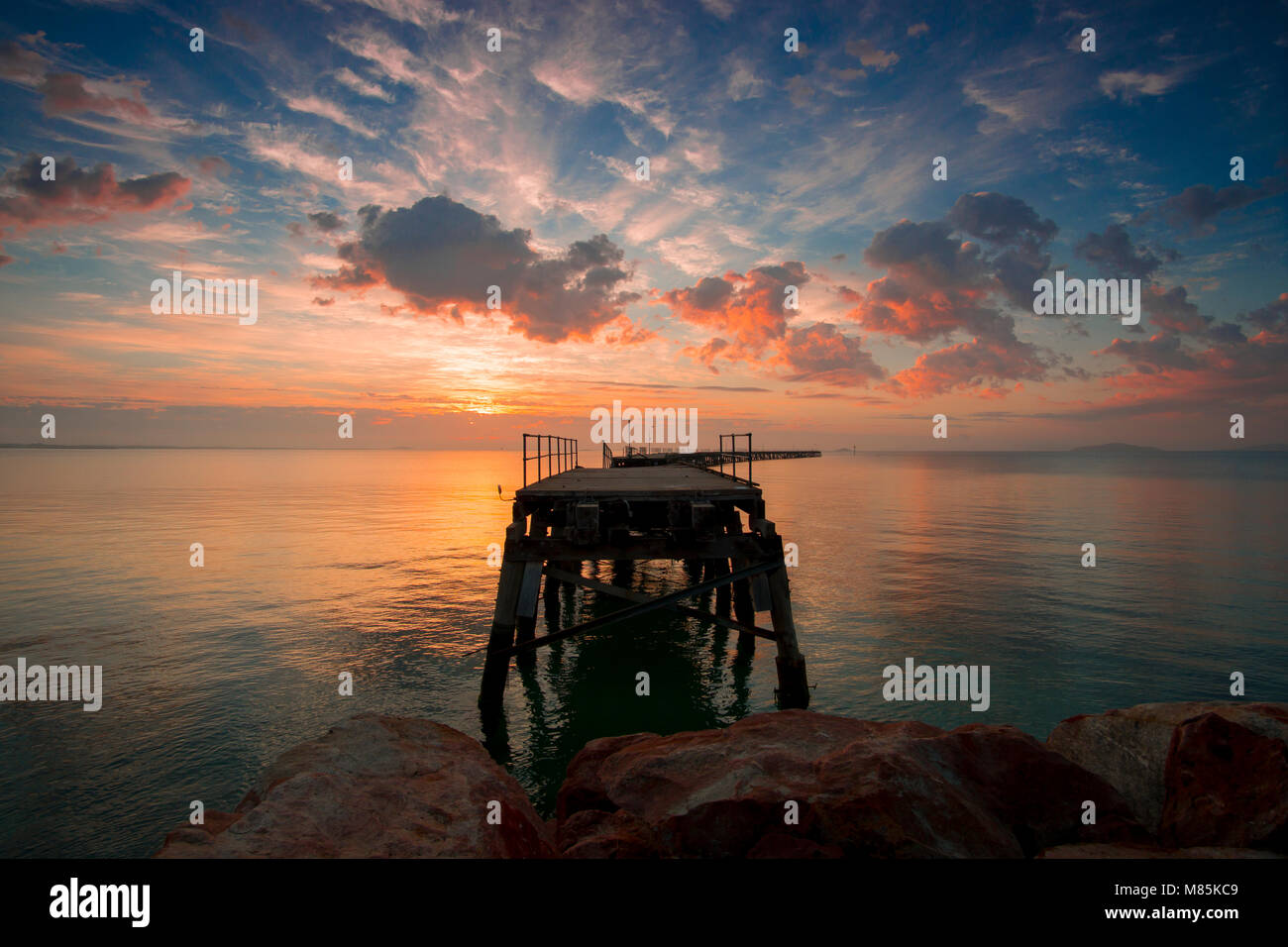 Old Fuel Jetty at Esperance, Western Australia Stock Photo - Alamy