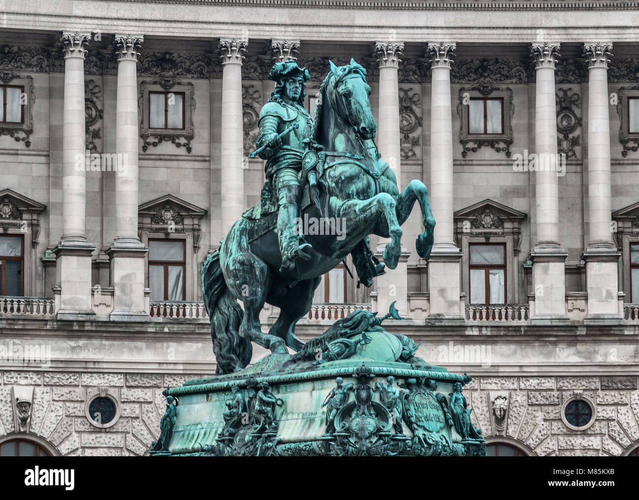 Historical sculpture at hofburg palace hi-res stock photography and ...