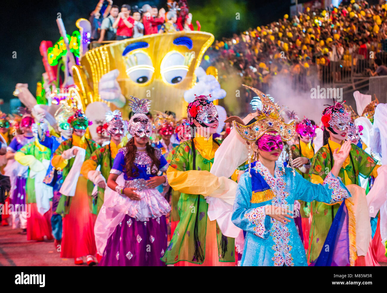 SIParticipants in the Chingay parade in Singapore Stock Photo - Alamy