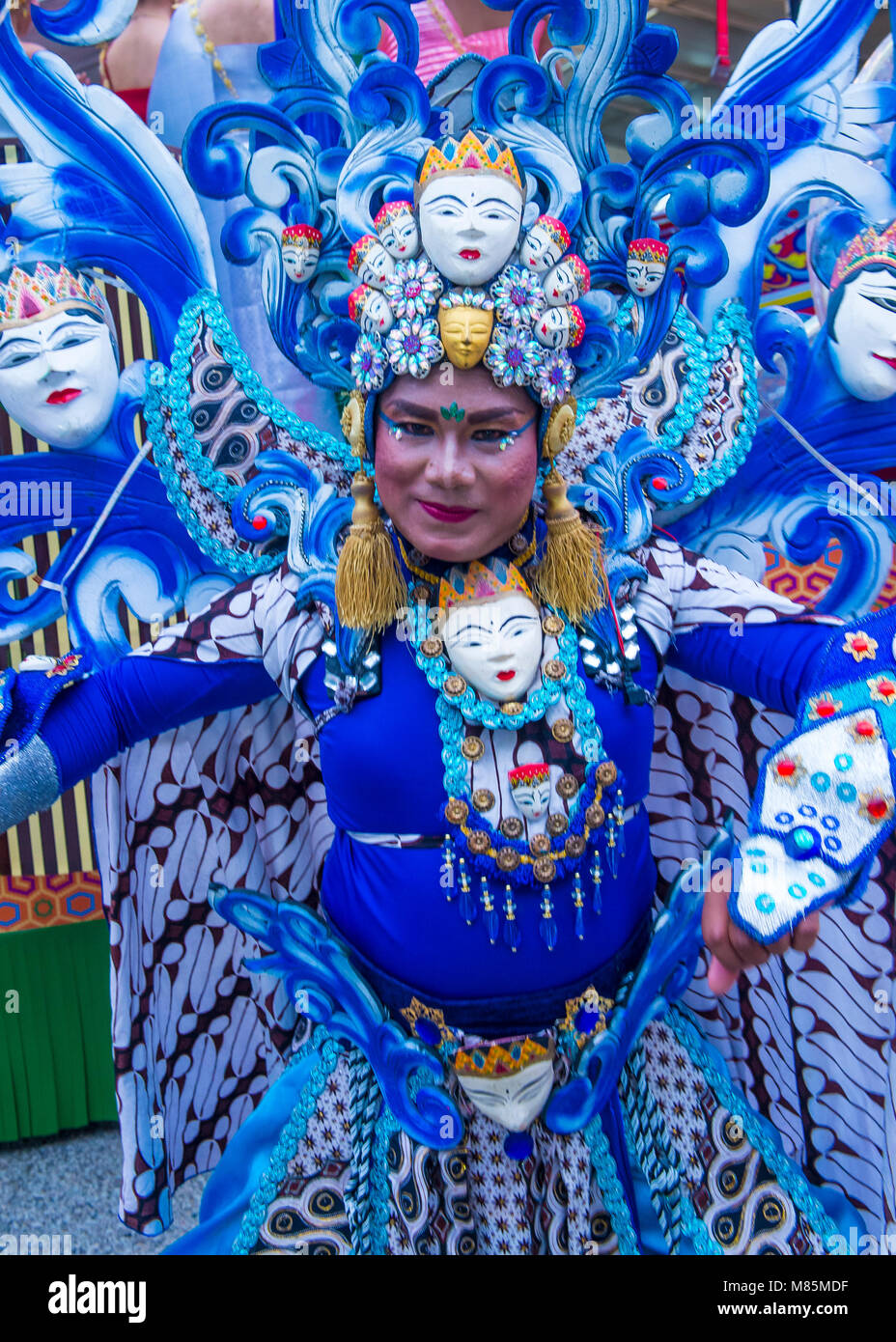 Participant in the Chingay parade in Singapore Stock Photo - Alamy