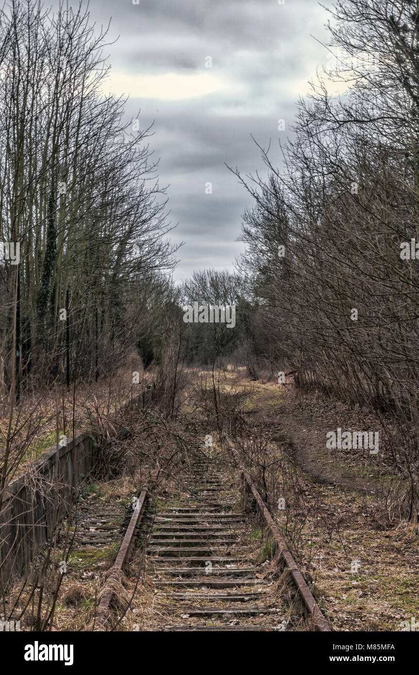 Old rail road hi-res stock photography and images - Alamy