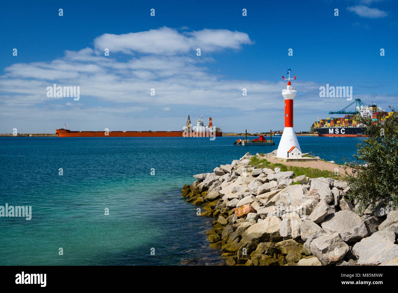 Lighthouse at Taylor Street Jetty Precinct Esperance Port and foreshore ...