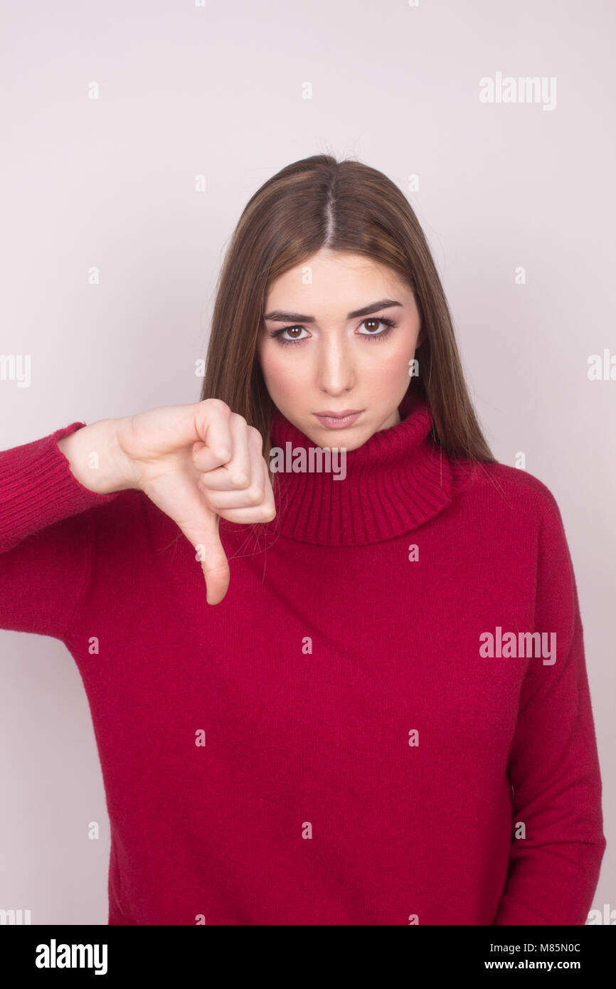 Symbol of disapproval hi-res stock photography and images - Alamy