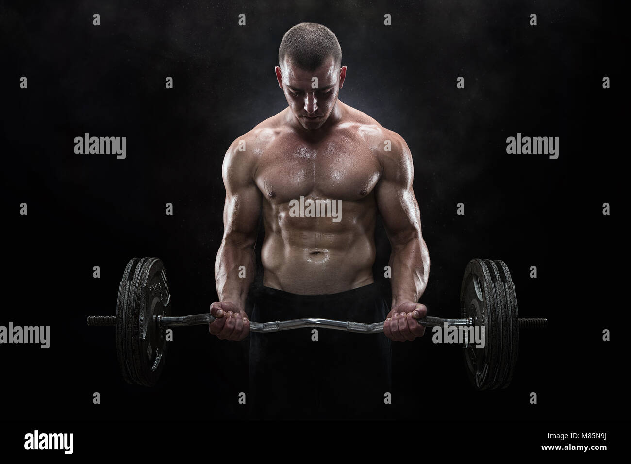 modelos fitness deporte hombre mujer salud vida sana Stock Photo - Alamy