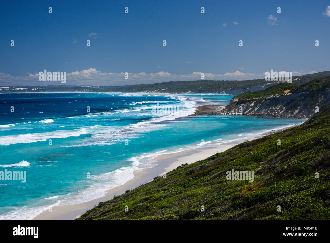 Nine Mile Beach, Great Ocean Drive Esperance Western Australia Stock ...
