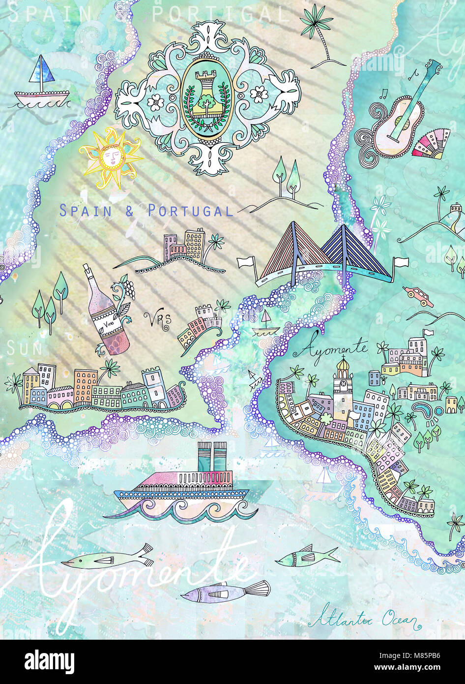 Symbols of spain hi-res stock photography and images - Alamy