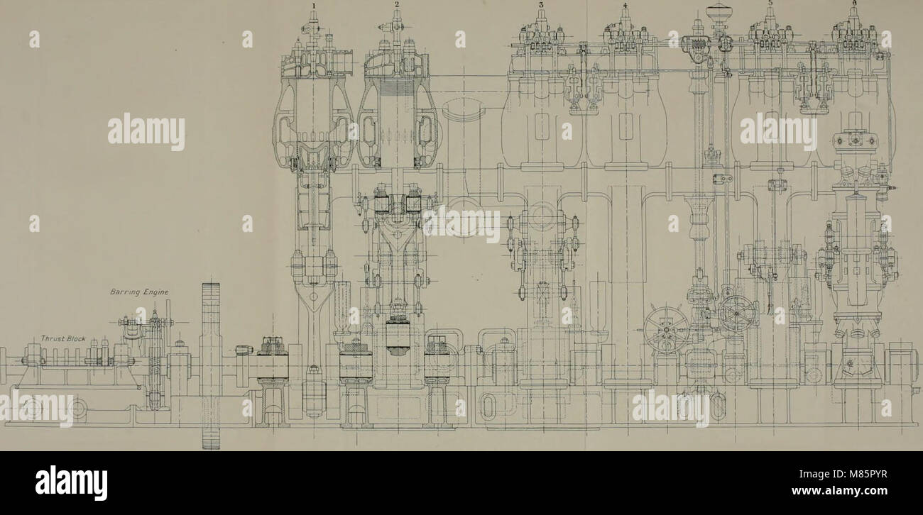 Diesel engines for land and marine work (1916) (14779794674 Stock Photo ...