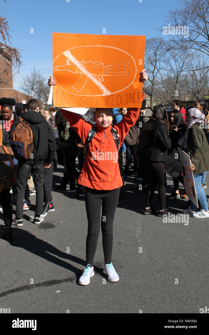 New York, New York, USA. 14th Mar, 2018. New York City Mayor Bill de ...