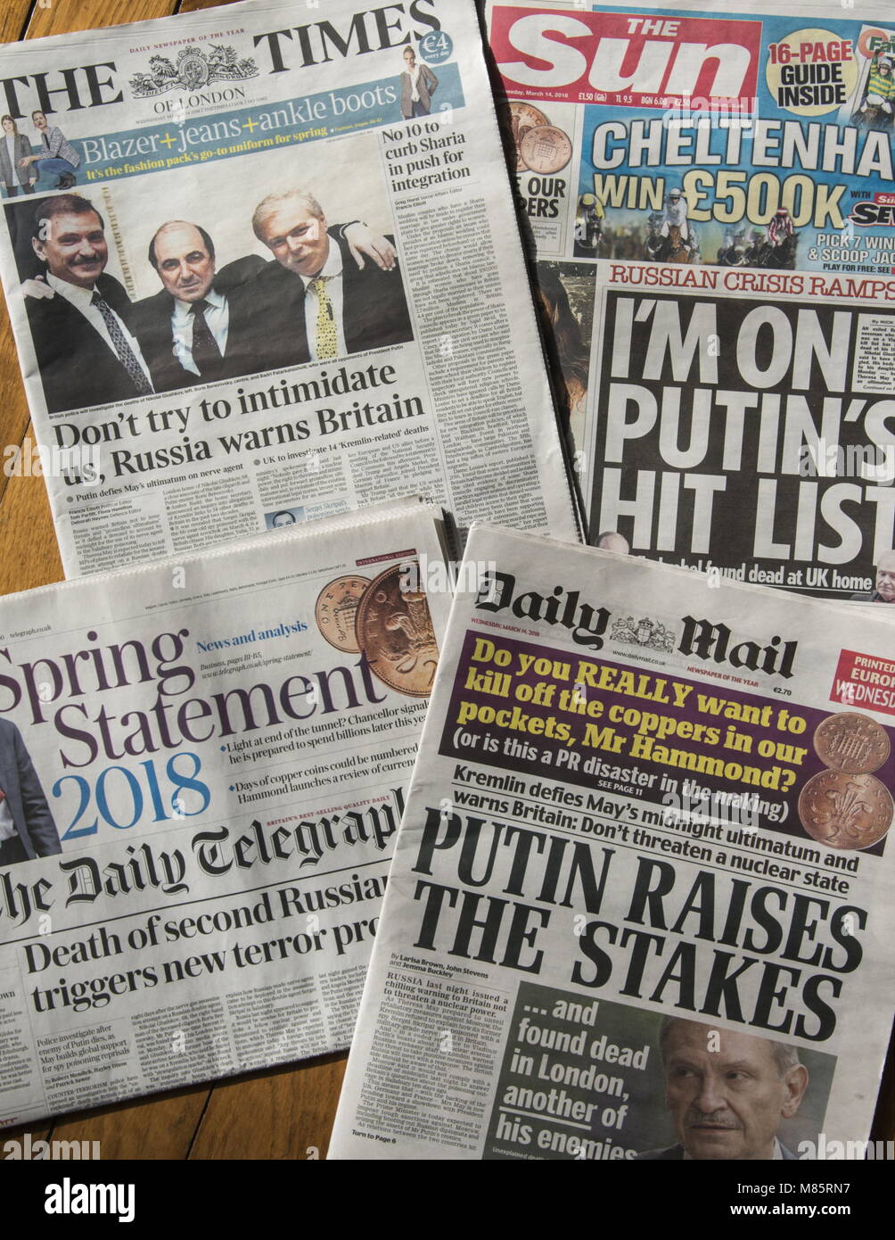 Newspaper Front Pages France High Resolution Stock Photography and ...