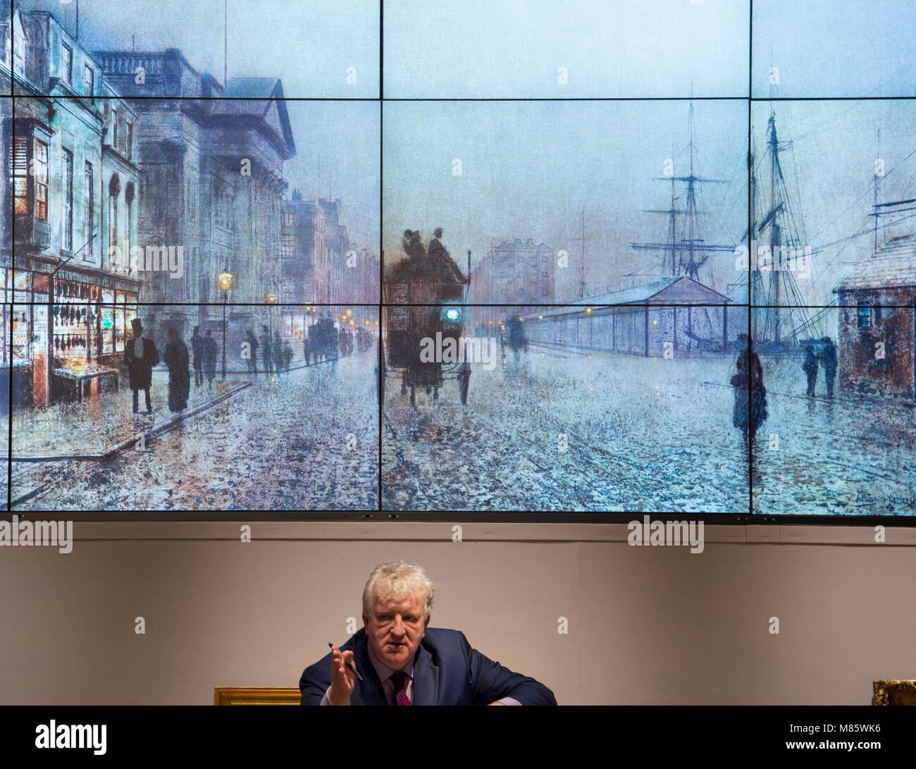 Liverpool docks by moonlight hi-res stock photography and images - Alamy