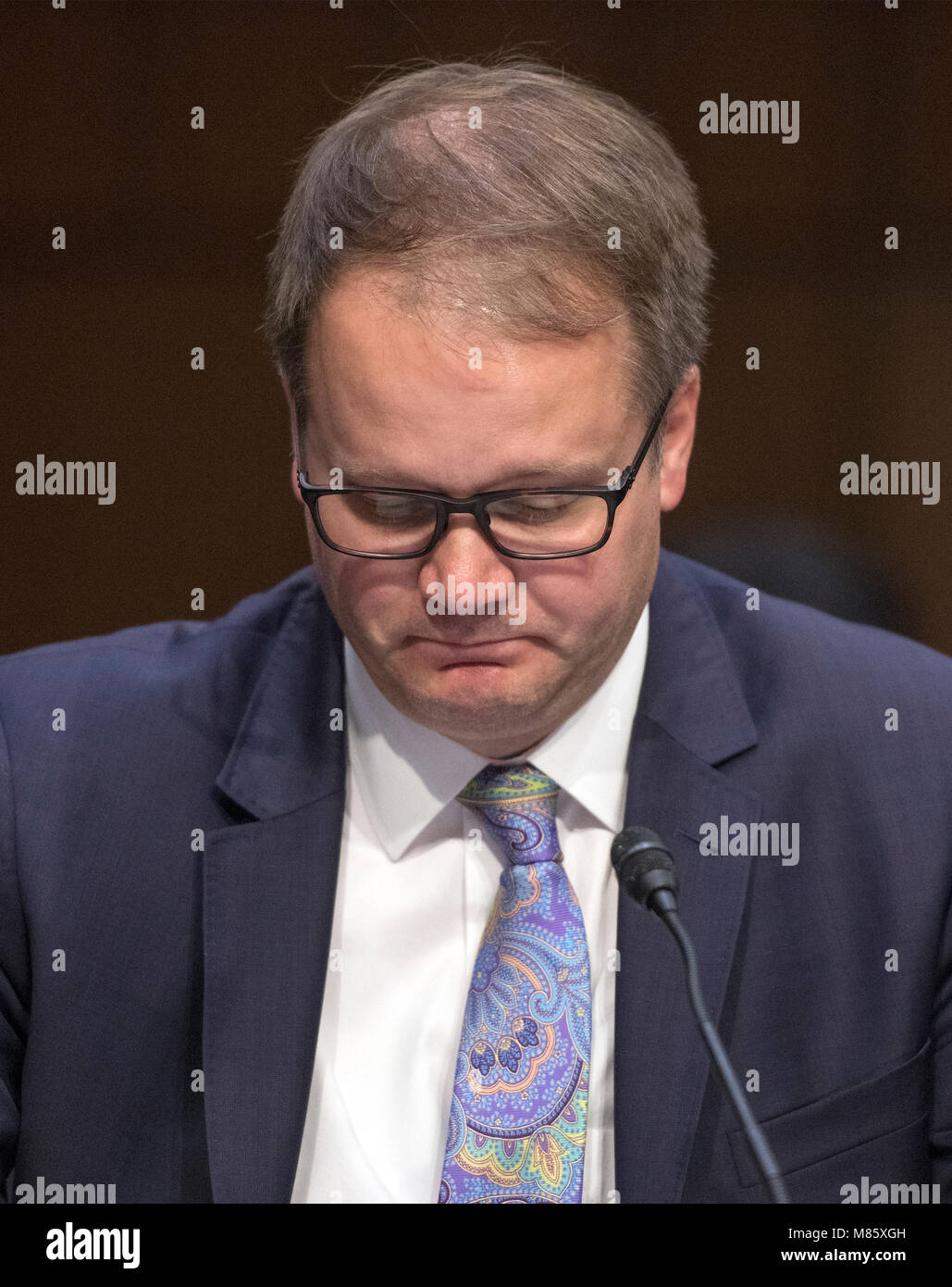 Washington, United States Of America. 14th Mar, 2018. Ryan B. Petty ...